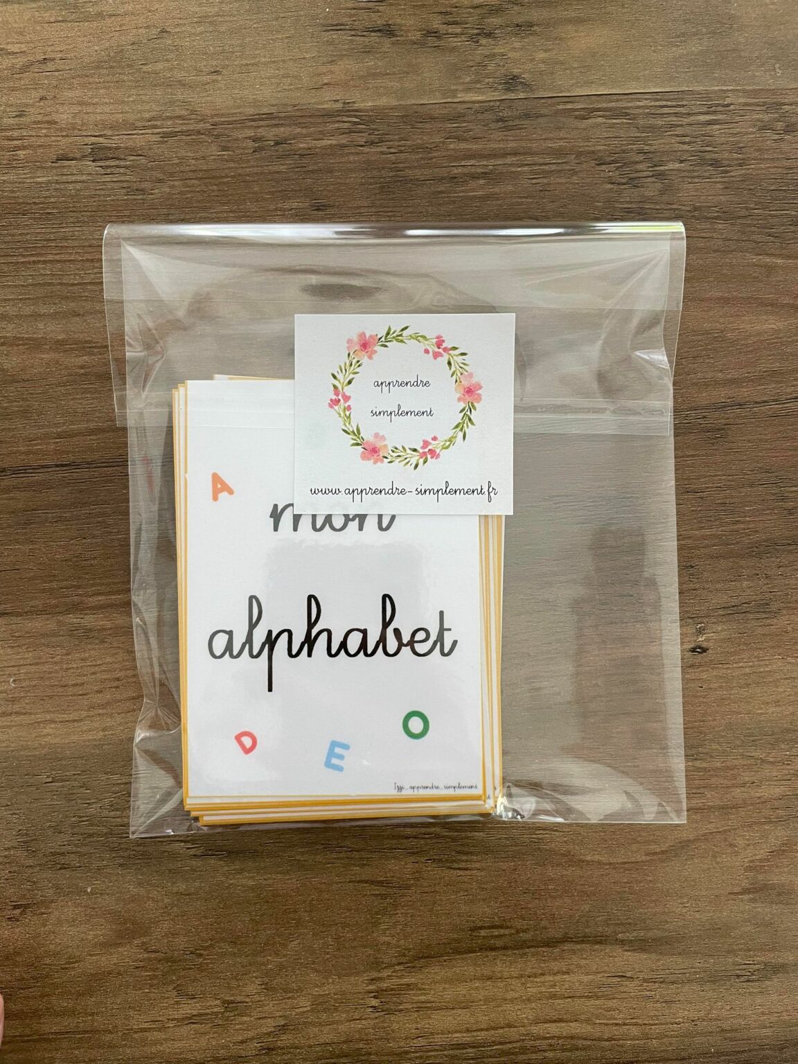 Cartes de l’alphabet – Apprendre Simplement