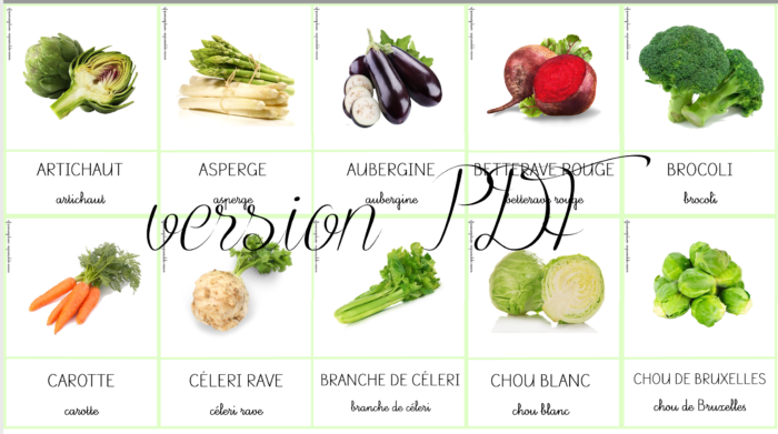 Les légumes – Apprendre Simplement