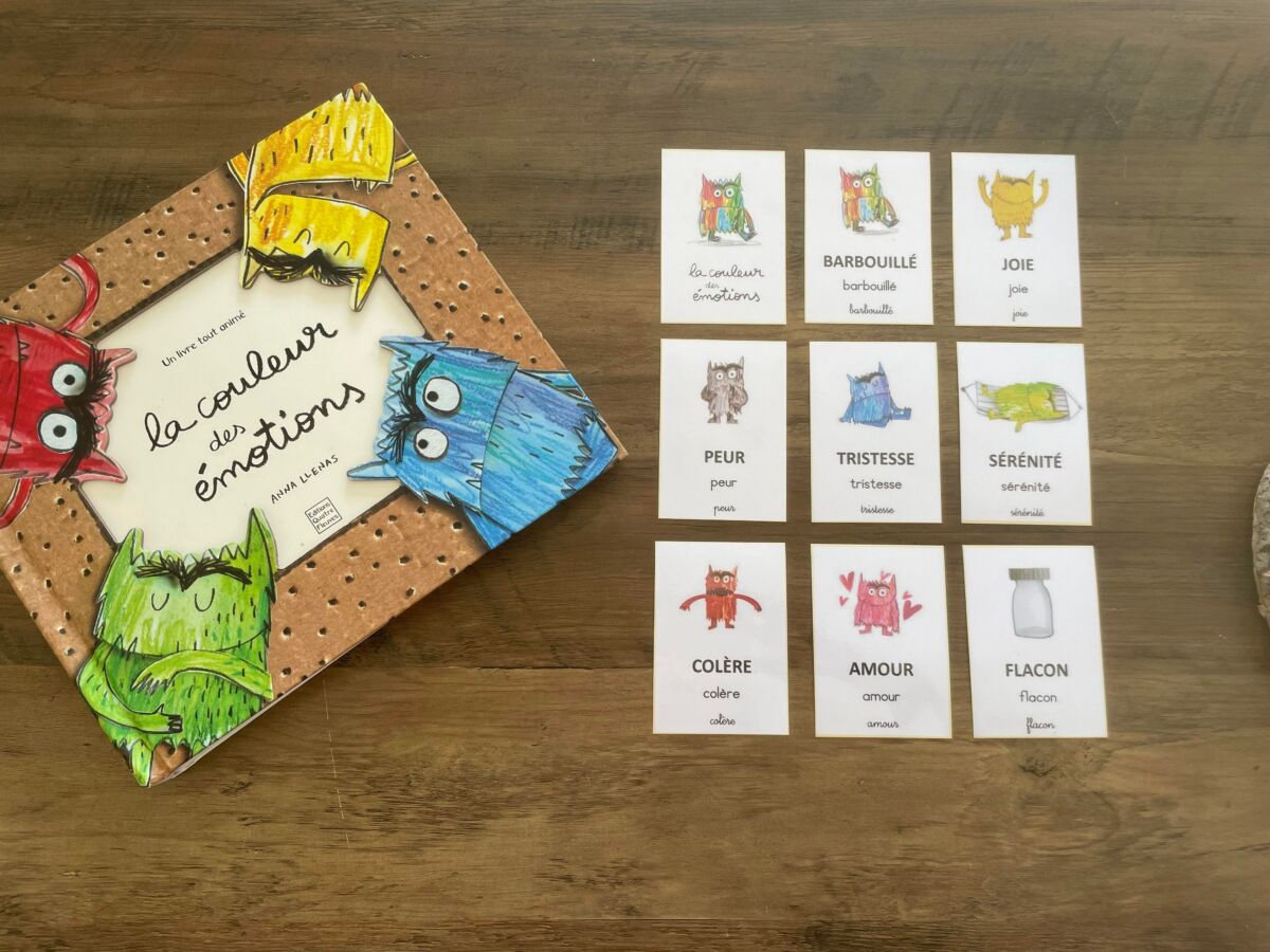 La couleur des émotions – Apprendre Simplement