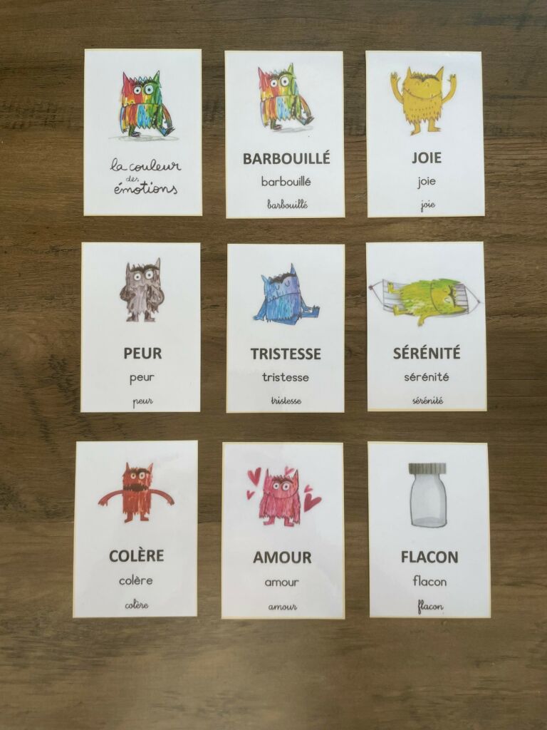La couleur des émotions – Apprendre Simplement