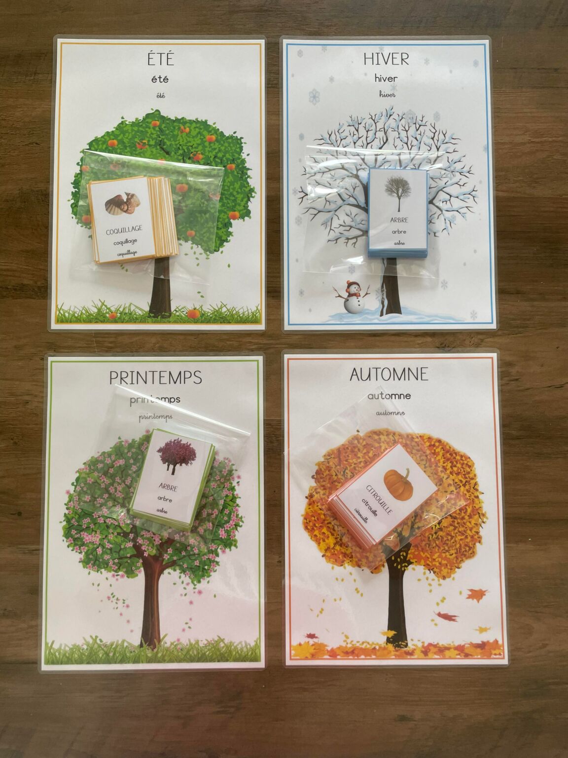 Les saisons – Apprendre Simplement