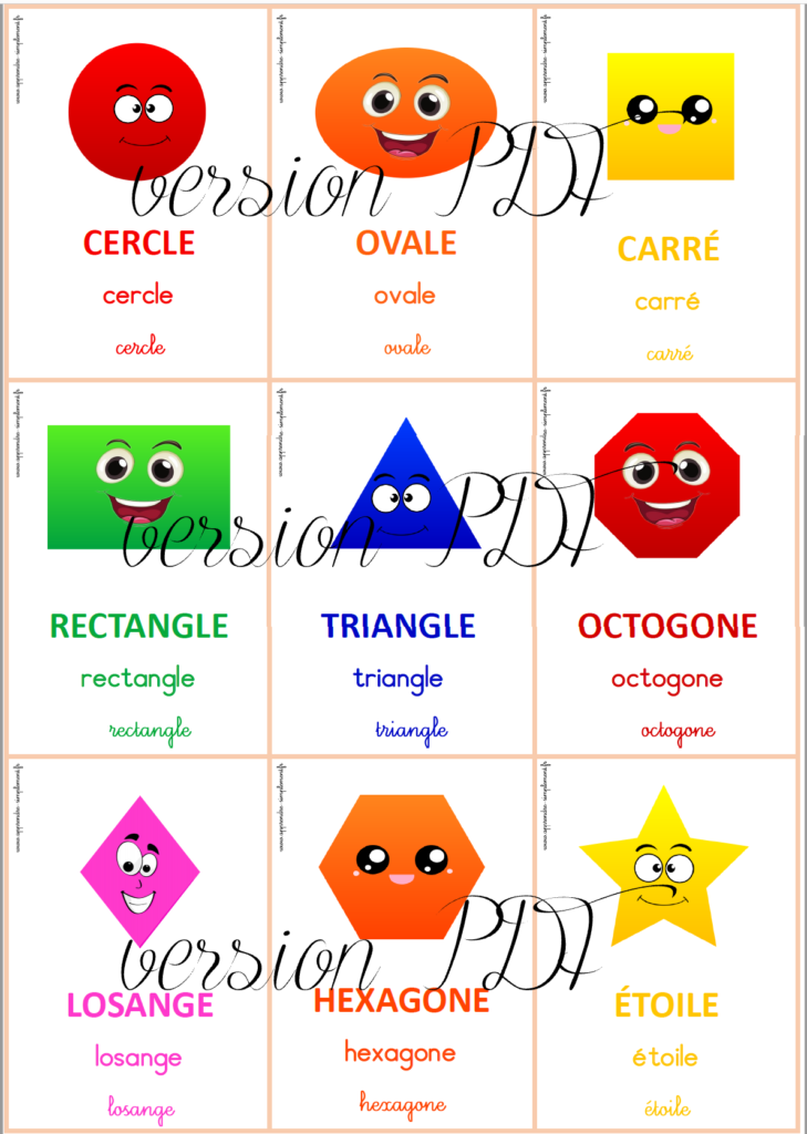 Les formes géométriques – Apprendre Simplement