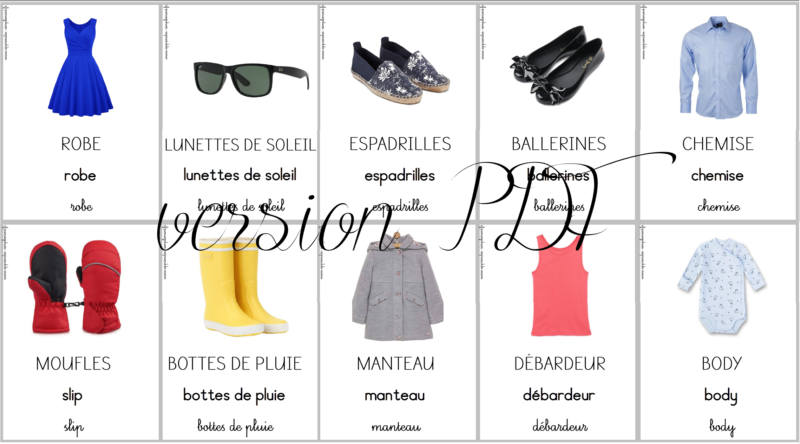 Les vêtements – Apprendre Simplement