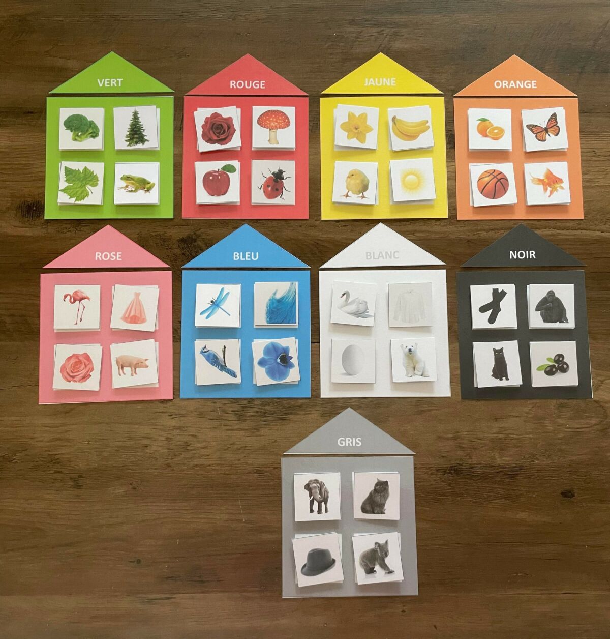 La maison des couleurs – Apprendre Simplement