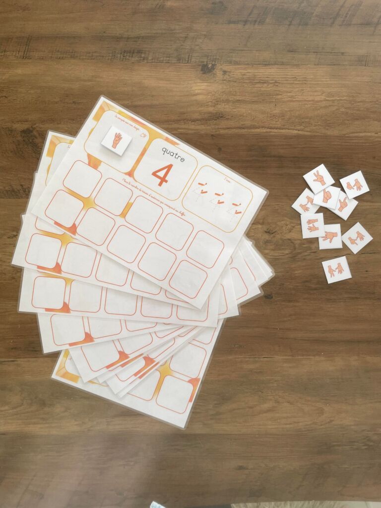 Fiches chiffres et dénombrement d’automne – Apprendre Simplement