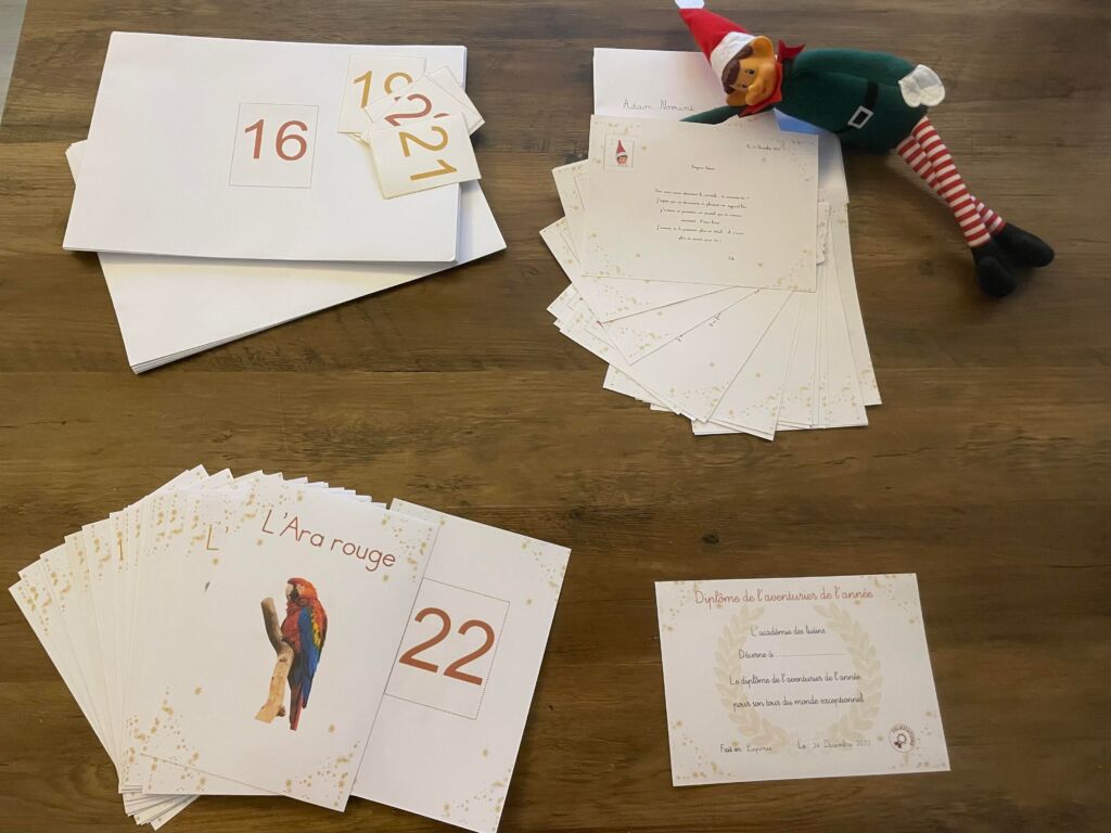 Fiches Chiffres, Ecriture Et Dénombrement D’hiver – Apprendre Simplement