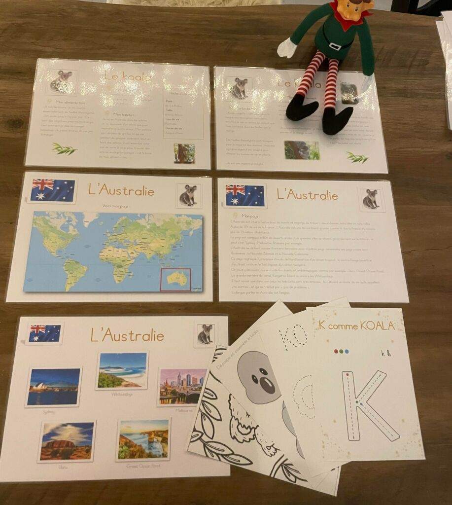 Calendrier de l’avent – Le tour du monde des animaux – Apprendre Simplement