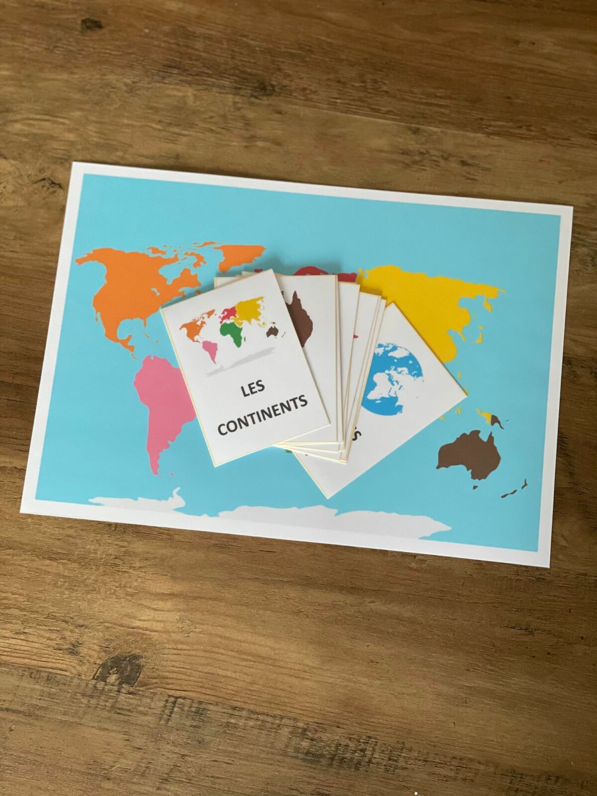 Les continents – Apprendre Simplement