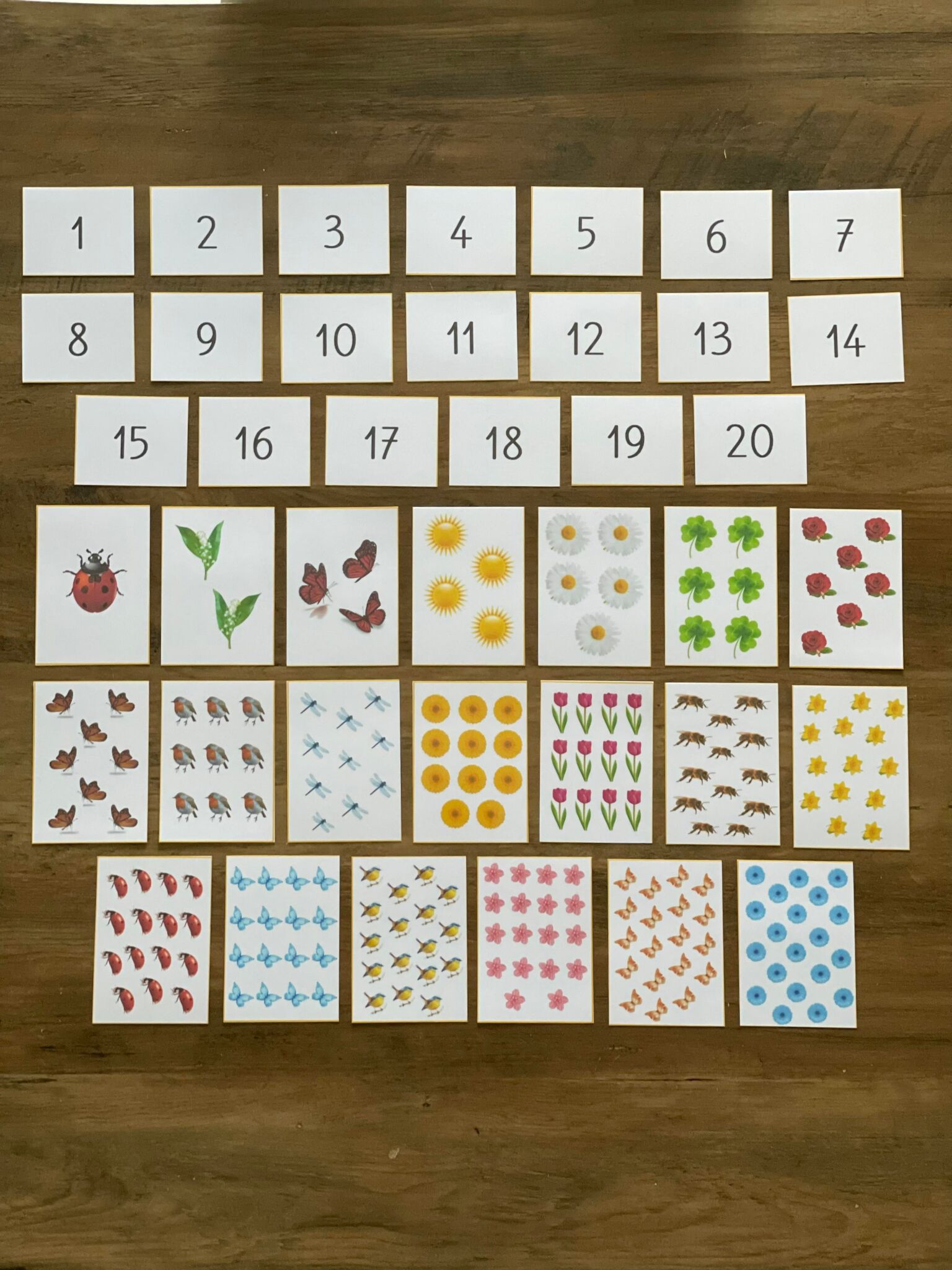 Nombres et quantités printemps – Apprendre Simplement