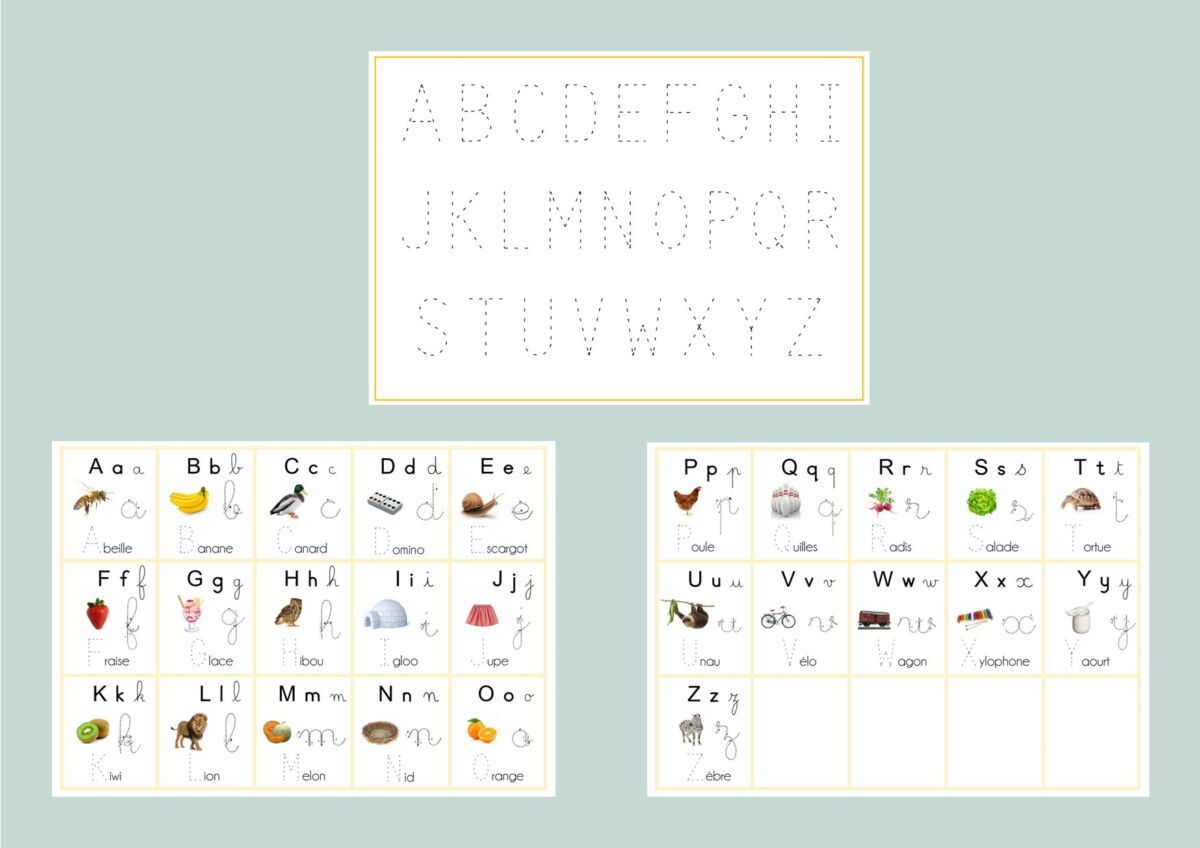 Livret d’activité ” L’alphabet” – Apprendre Simplement